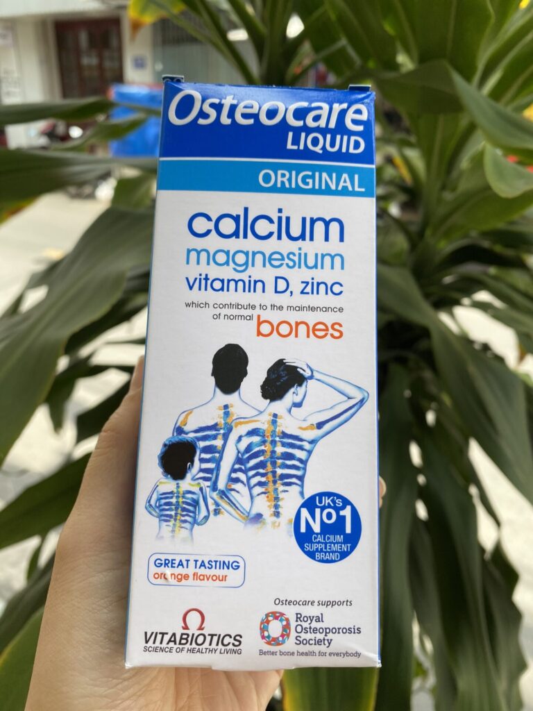 Canxi Osteocare Original Dạng Nước 200ml, Hàng Anh - MẪU MỚI - Vitamin68.com